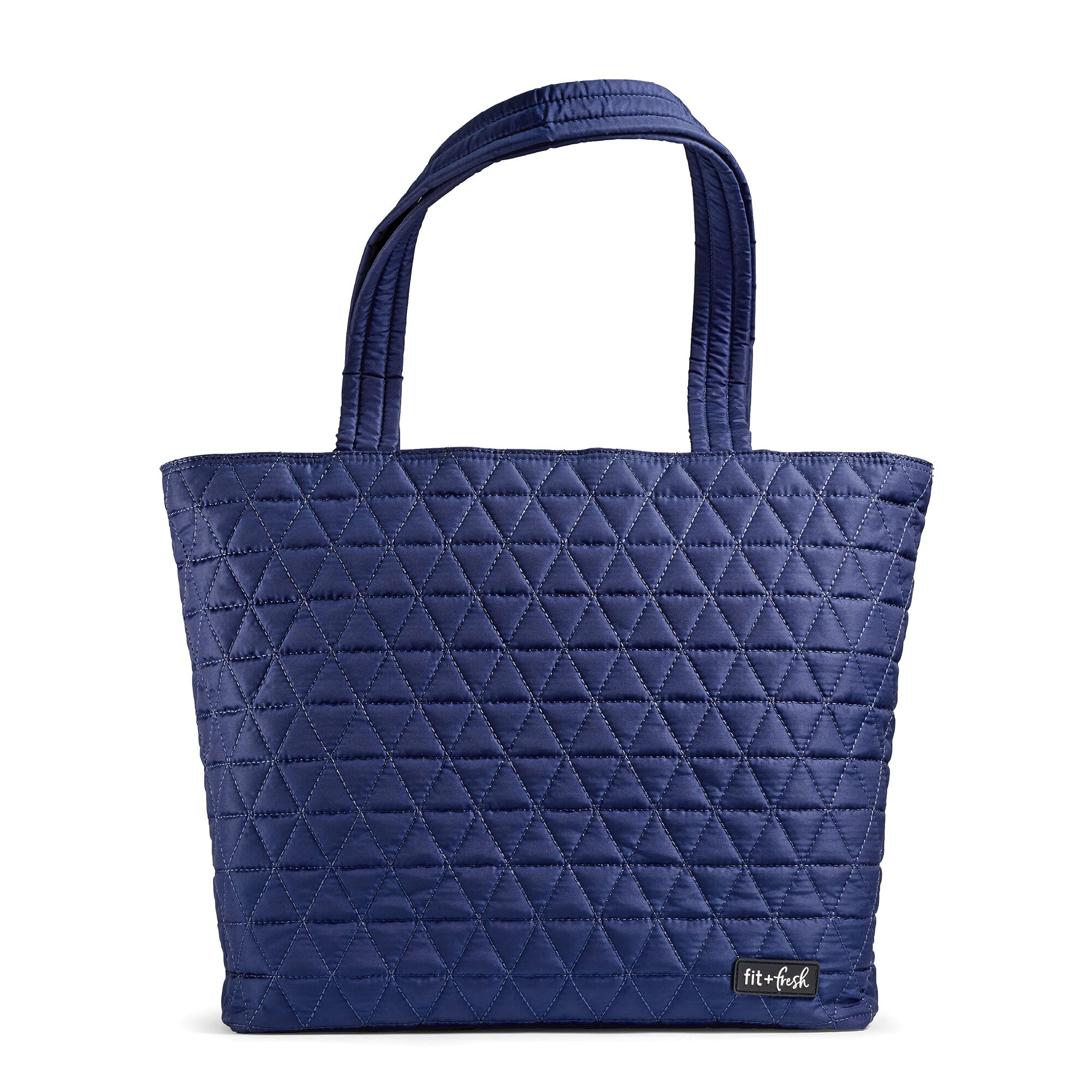 Fit & Fresh Insulated Lunch, Work, School Bag, Travel Purse, Navy