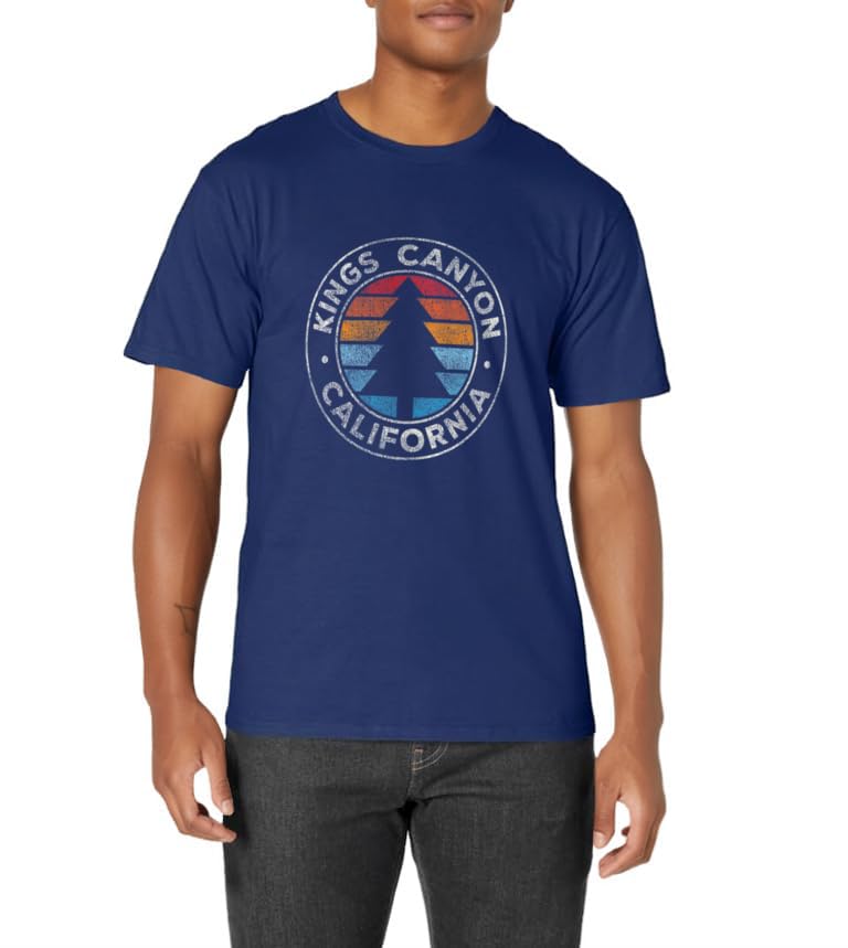 Kings Canyon California Vintage Graphic Retro 70s T-Shirt