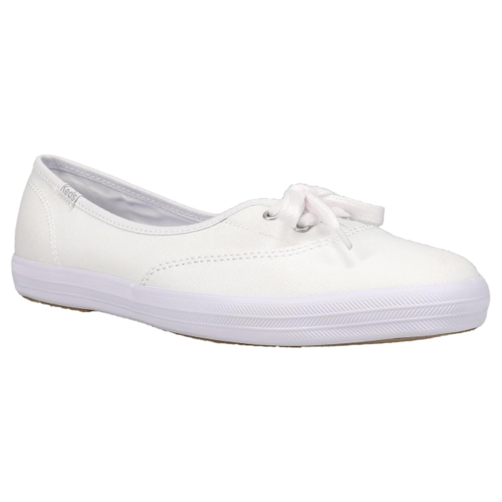 Keds Women's The Mini Sneaker, White, 6
