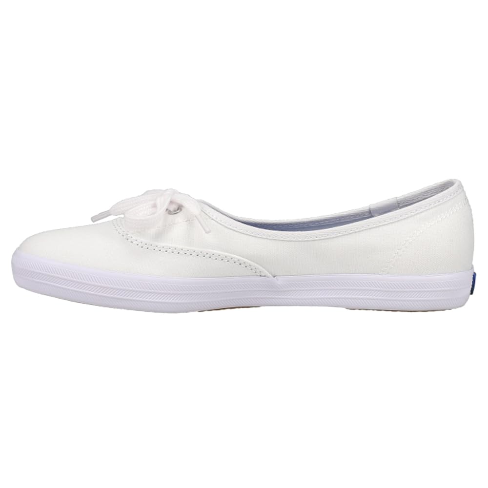 Keds Women's The Mini Sneaker, White, 6