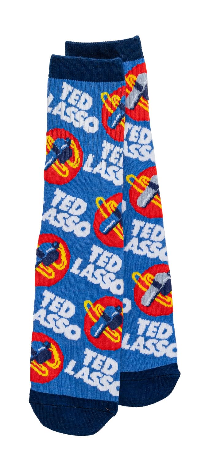 Hyp Ted Lasso Unisex 5-Pack Assorted Quarter Length Crew Socks