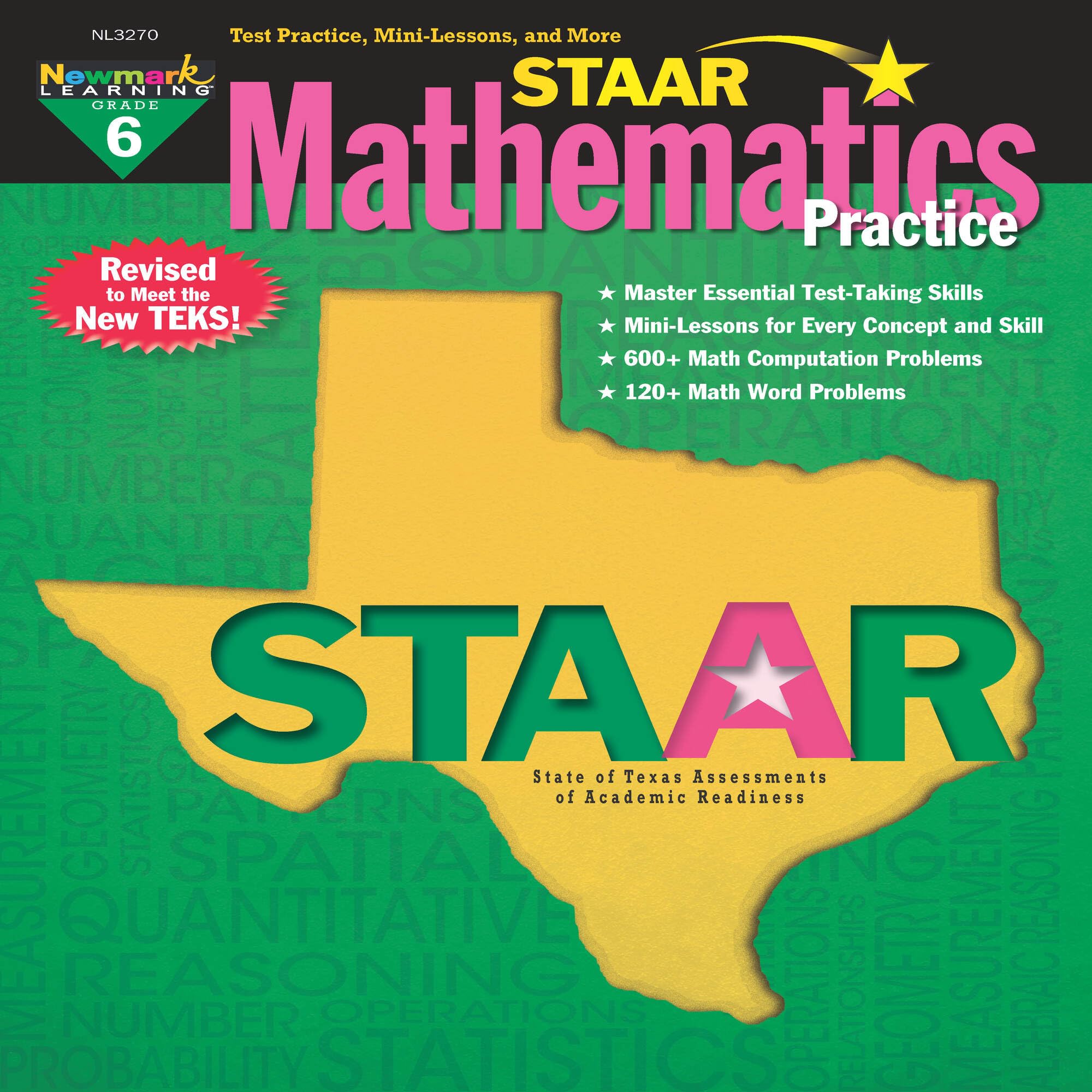 Staar Mathematics Practice Grade 6 II Teacher Resource