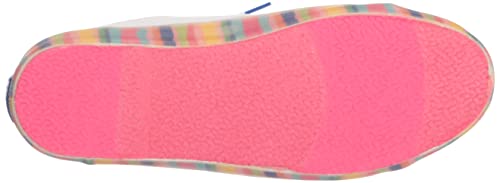Keds Kickstart Seasonal Sneaker, White/Multi, 13 US Unisex Big Kid