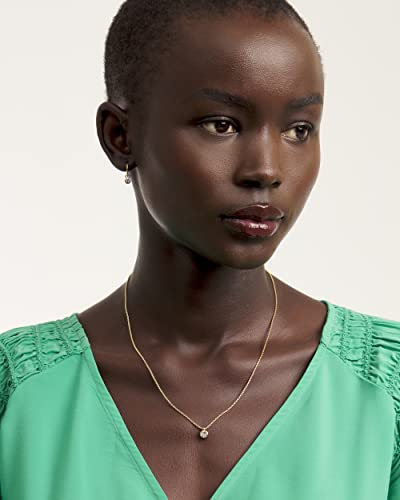 Ted Baker London Sininaa Crystal Pendant Necklace For Women (Gold/Crystal)