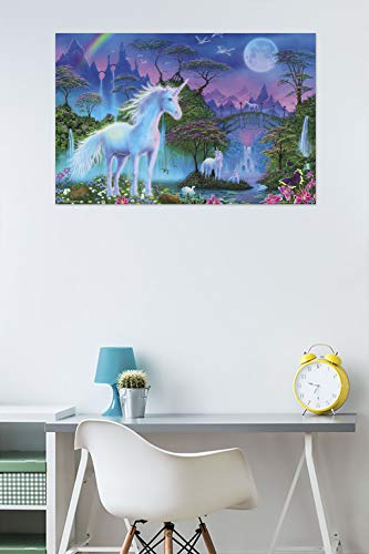 Trends International Unicorn Meadow Wall Poster, 22.375" x 34", Unframed Version