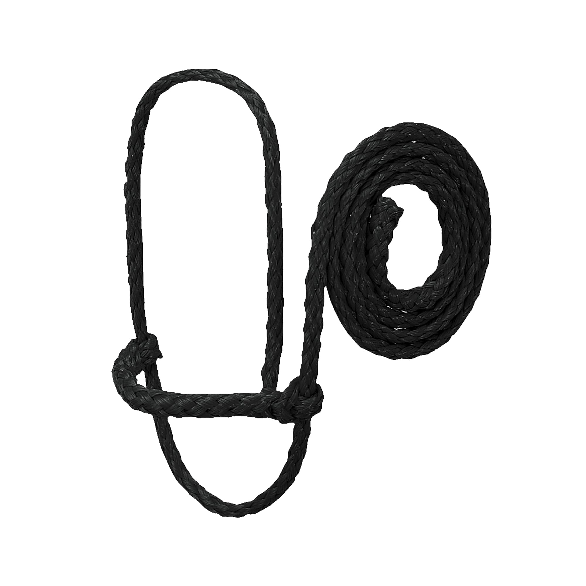Weaver Livestock Poly Rope Sheep Halter, Modern Style Braid Sheep and Goat Rope Halter, Adjustable Lamb Halter Lead, Livestock Sheep Showing Supplies