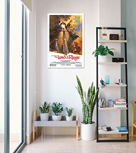 POSTER STOP ONLINE The Lord of The Rings - Movie Poster 1978 Animated (Size 27" x 40")
