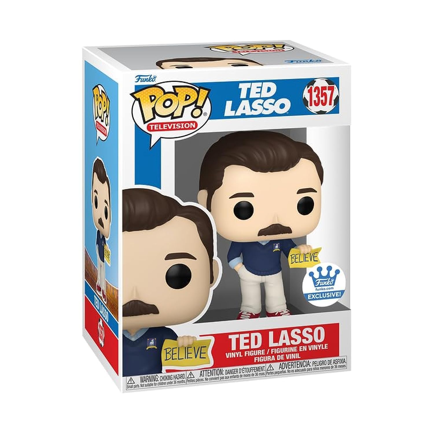 Funko Pop! TV: Ted Lasso - Ted Lasso with Sign Shop Exclusive