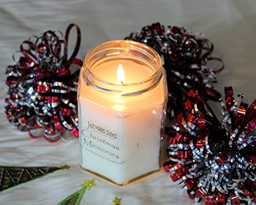 Just Makes Scents 3 Pack - Christmas Memories (Cinnamon, Clove & Vanilla) Blended Soy Candle