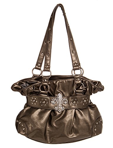 Handbags For All Medium Fluer-De-Lis Hobo women handbag Shoulder Handbag