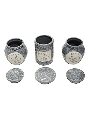 The Nightmare Before Christmas Sally Jars 3 piece Trinket Box Gift Set