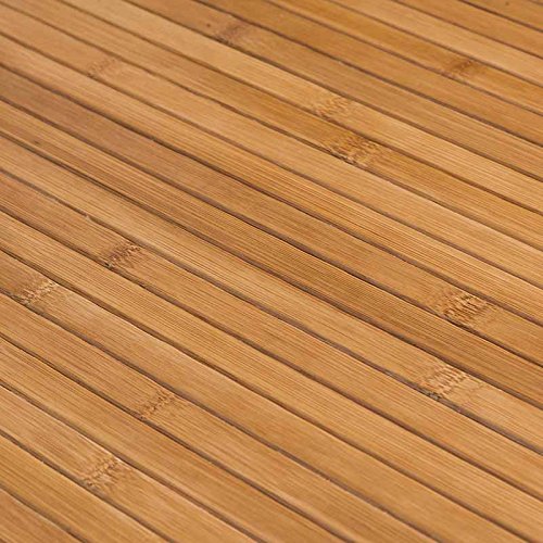 5' X 8' Floor Carpet, Bamboo Area Rug Floor Carpet Natural Bamboo Non-Slip Roll Runner Indoor Outdoor for Bathroom, Kitchen, Garden (60β x 96β)