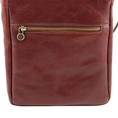 Tuscany Leather Jason Leather Crossbody Bag Brown