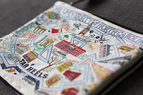 Catstudio University of North Carolina Collegiate Zipper Pouch Purse | Holds Your Phone, Coins, Pencils, Makeup, Dog Treats, & Tech Tools
