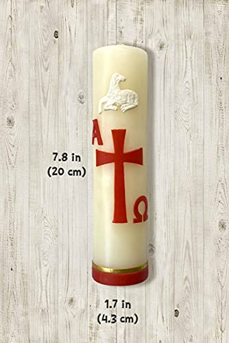 Easter Candle Paschal Candle Cirio Pascual Alpha Omega Relieve Lent
