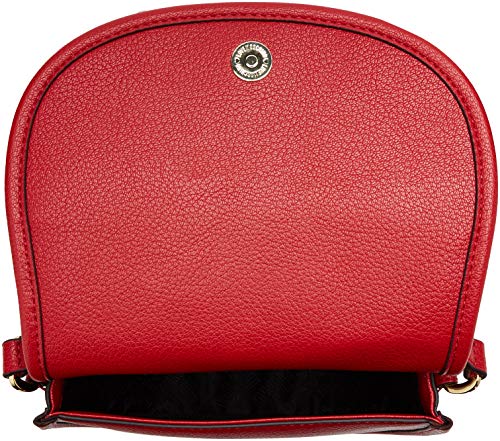 Love Moschino Quilted Nappa Pu, Women’s, Red (Rosso), 15x10x15 cm (W x H L)