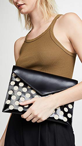 Rebecca Minkoff Perf Leo Clutch Black One Size