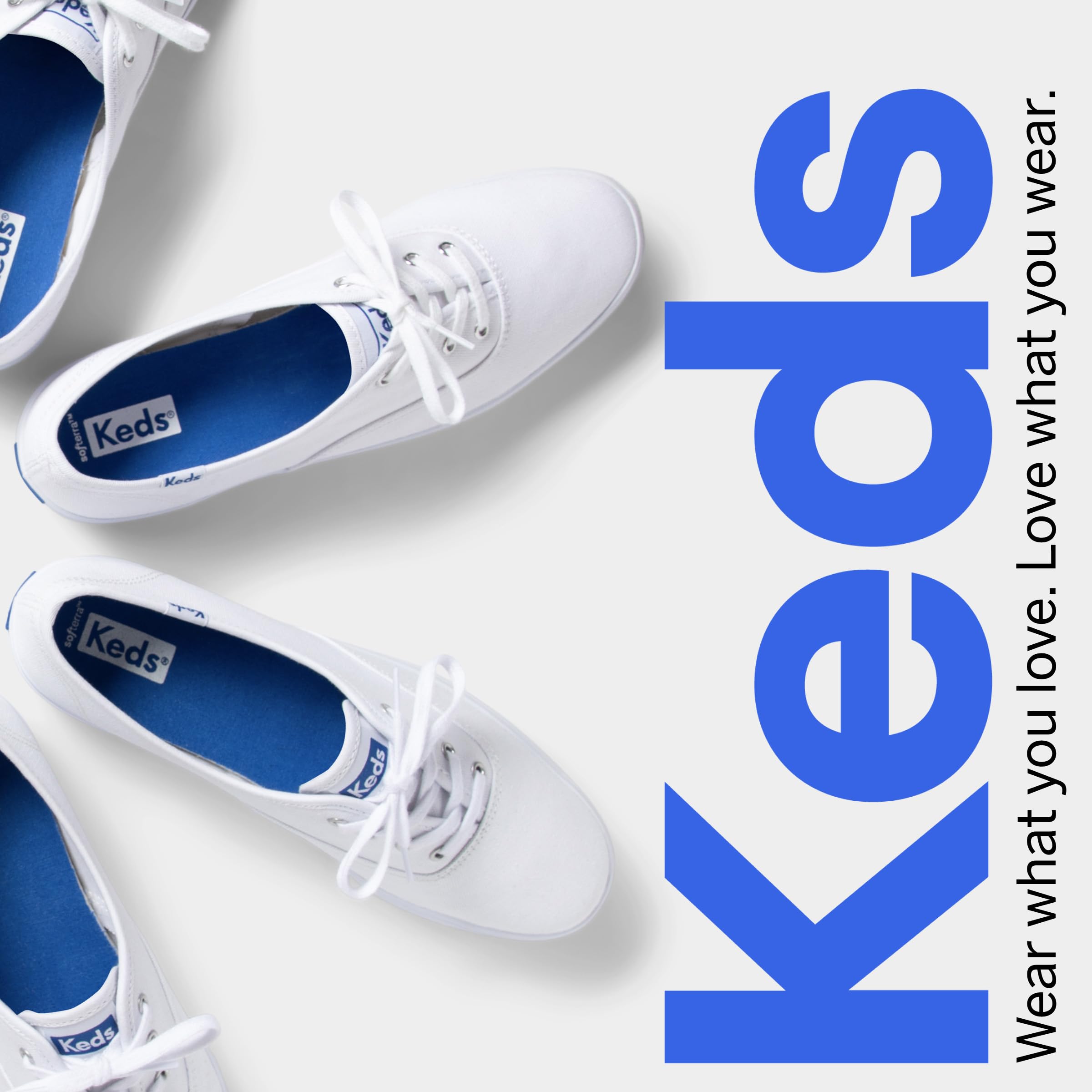 Keds Women's Champion Sneaker,White Canvas,8 M US