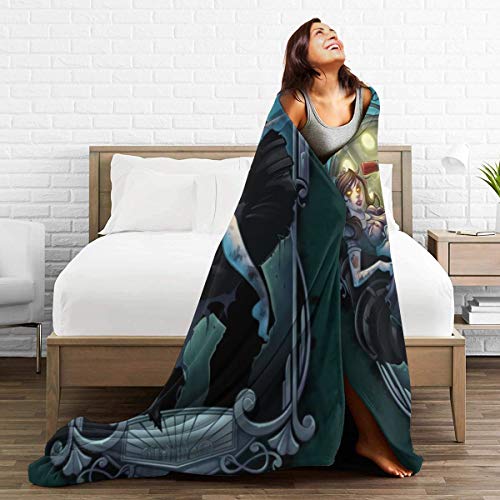 MillicentCob Bioshock Ultra-Soft Micro Fleece Blanket Soft and Warm Throw Blanket Digital Printed Blanket (50"" X40, 60 X 50, 80 X 60)
