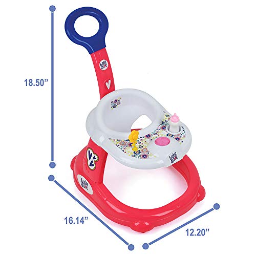 Hauck Baby Alive Doll Walker Blue , Red, White