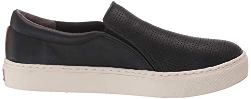 Dr. Scholl's Shoes Womens No Chill Platform Slip On Fashion Sneaker,Black Smooth,9