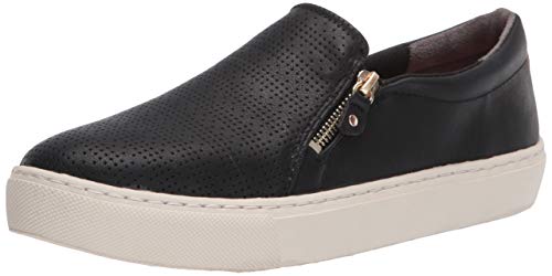 Dr. Scholl's Shoes Womens No Chill Platform Slip On Fashion Sneaker,Black Smooth,9