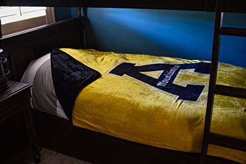 Dormitory 101 Appalachian State University Premium Quality Plush Fleece Blanket - X Large 60"X80". Fits Queen or Twin XL Bedding. Great