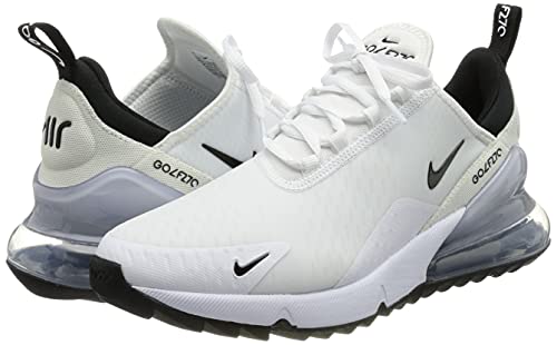 Nike Air Max 270 Golf Black White Limited Edition CK6483-102 (Numeric_12)