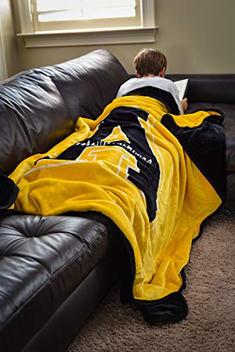 Dormitory 101 Appalachian State University Premium Quality Plush Fleece Blanket - X Large 60"X80". Fits Queen or Twin XL Bedding. Great