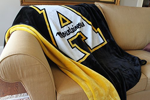 Dormitory 101 Appalachian State University Premium Quality Plush Fleece Blanket - X Large 60"X80". Fits Queen or Twin XL Bedding. Great