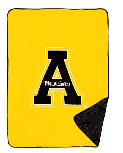 Dormitory 101 Appalachian State University Premium Quality Plush Fleece Blanket - X Large 60"X80". Fits Queen or Twin XL Bedding. Great