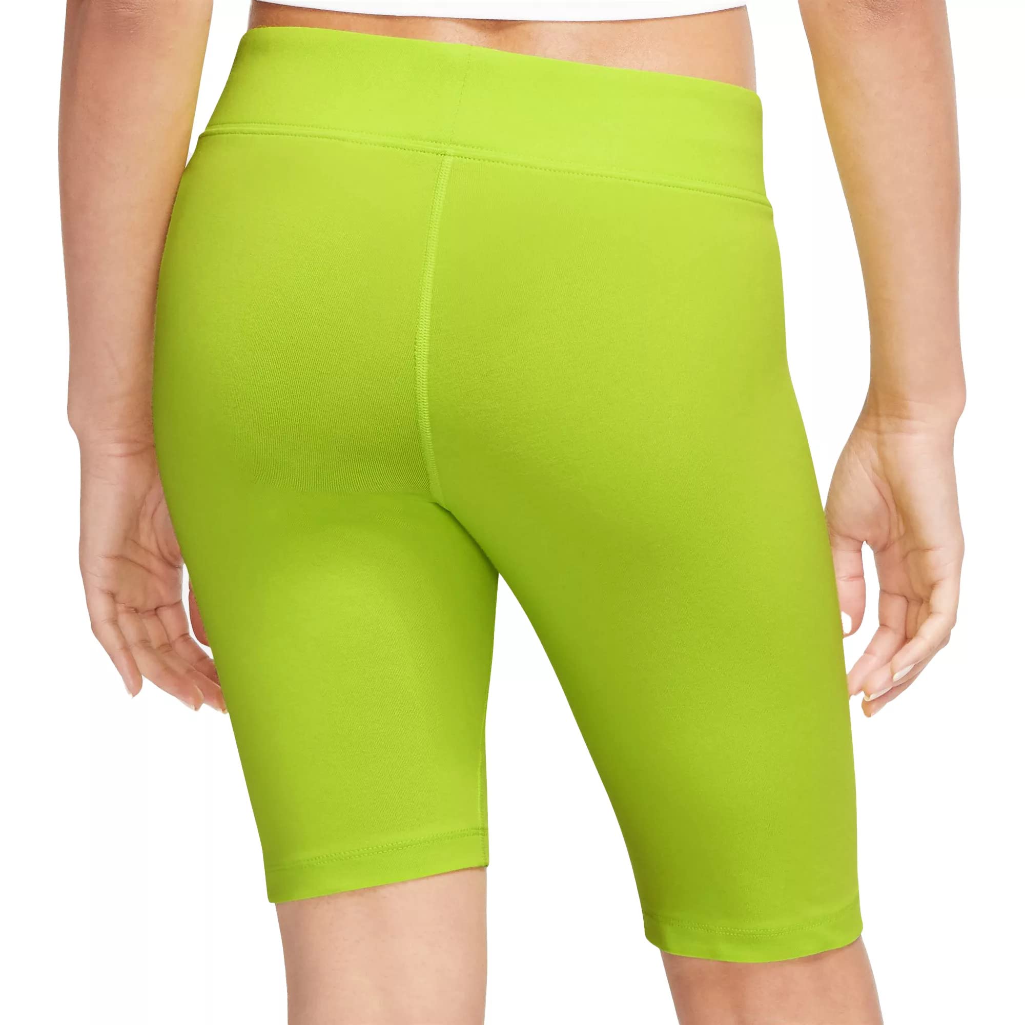 Nike Essential Biker Shorts, Green, X-Small