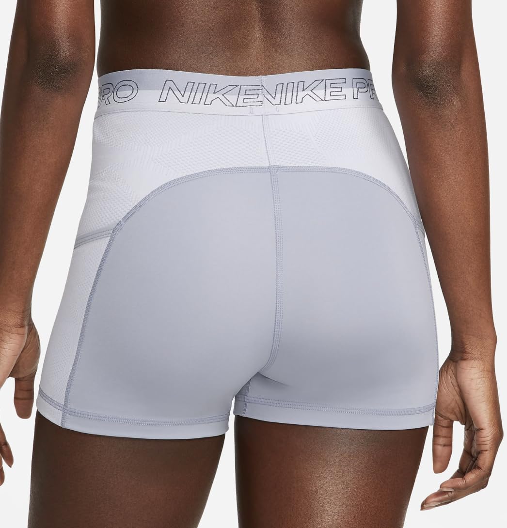 Nike Pro Women's High-Waisted 3" Training Shorts with Pockets Large