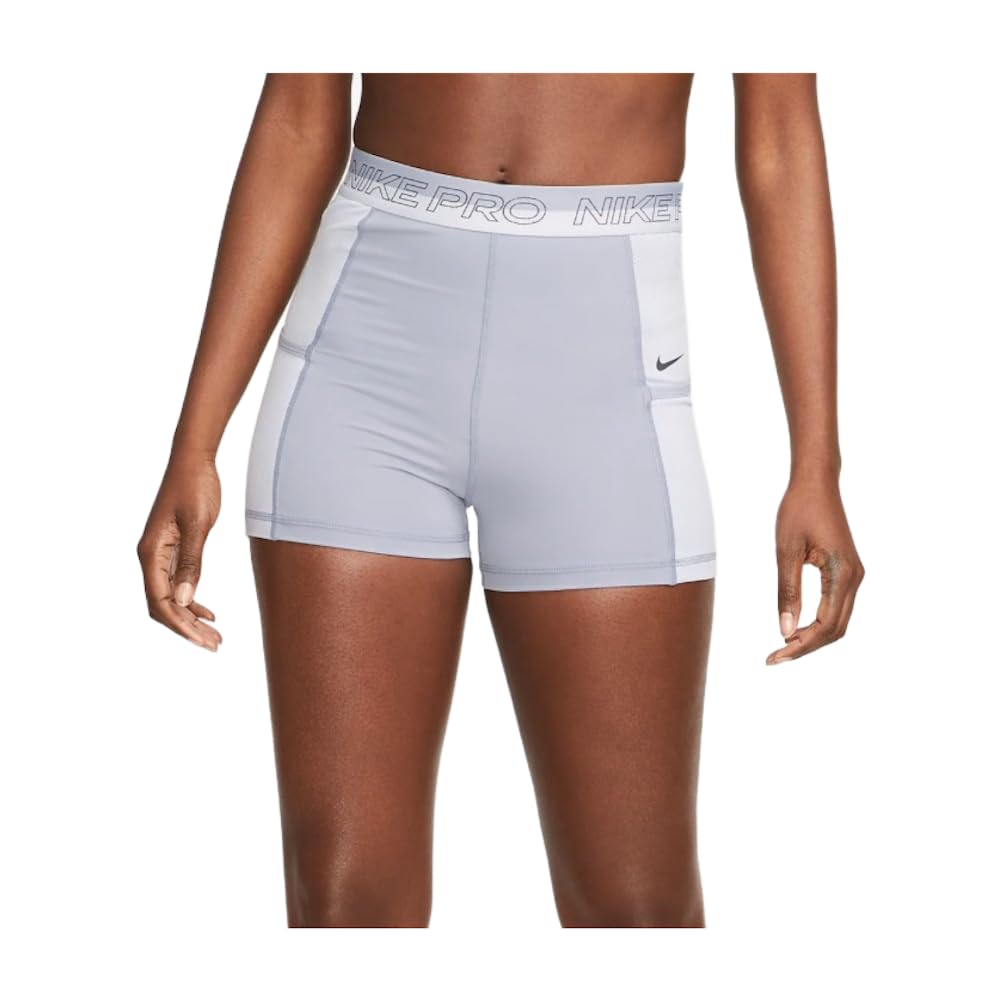 Nike Pro Women's High-Waisted 3" Training Shorts with Pockets Large