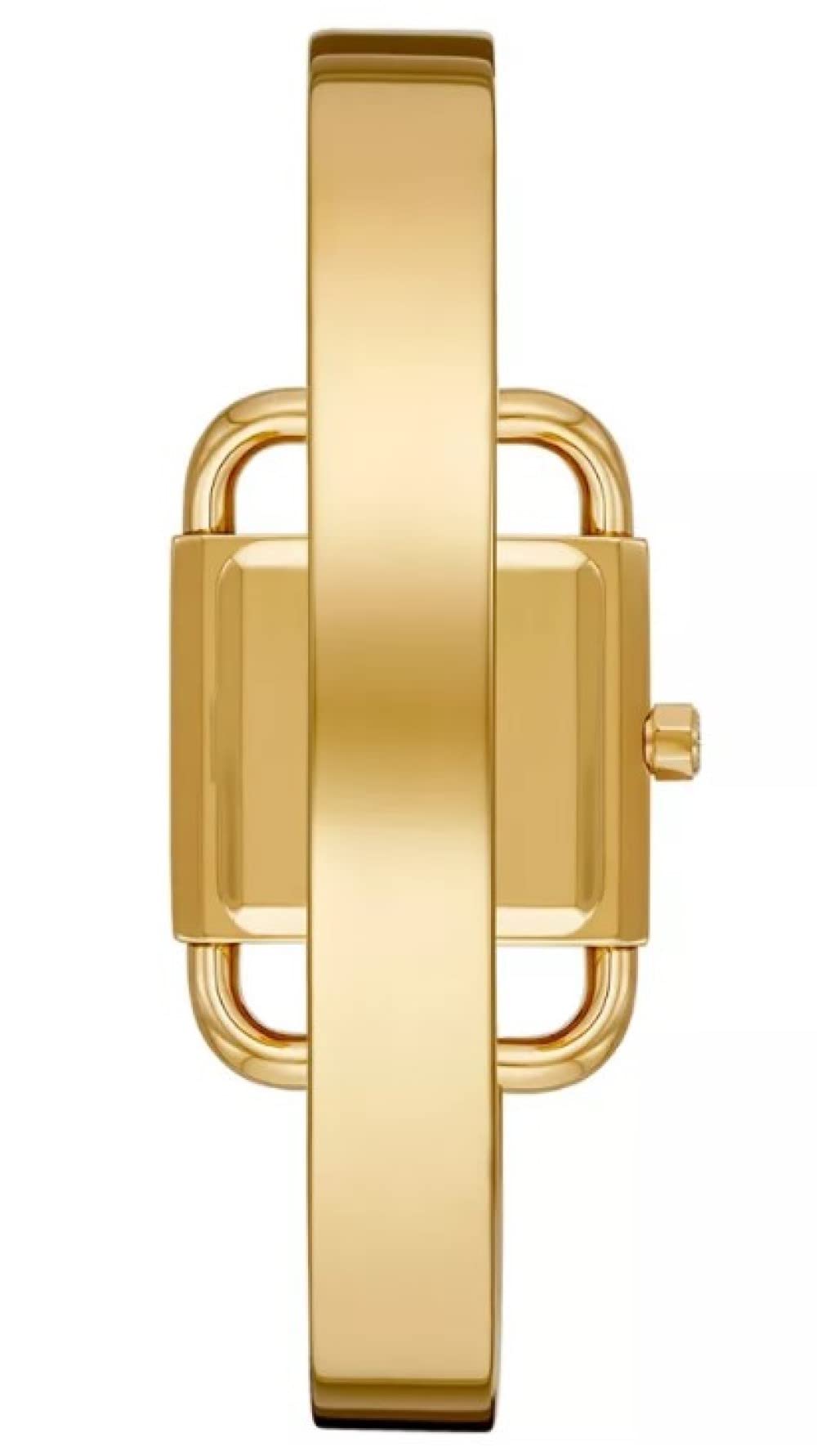 Tory Burch TBW7257 Cream Dial Gold Tone Stainless Steel Bracelet Band with Two Tone Bracelet Band Phipps Watch Women's Gift Set