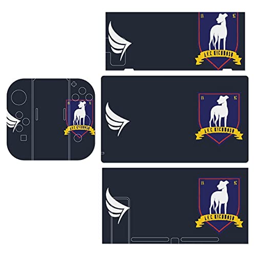 Ted -Lasso -AFC Rich-mond- The Skin of The Switch Controller-The Whole Body PVC Sticker Decal Covers The Skin of The Switch Controller-The Delicate Matte Texture restores The Feeling of Bare Metal