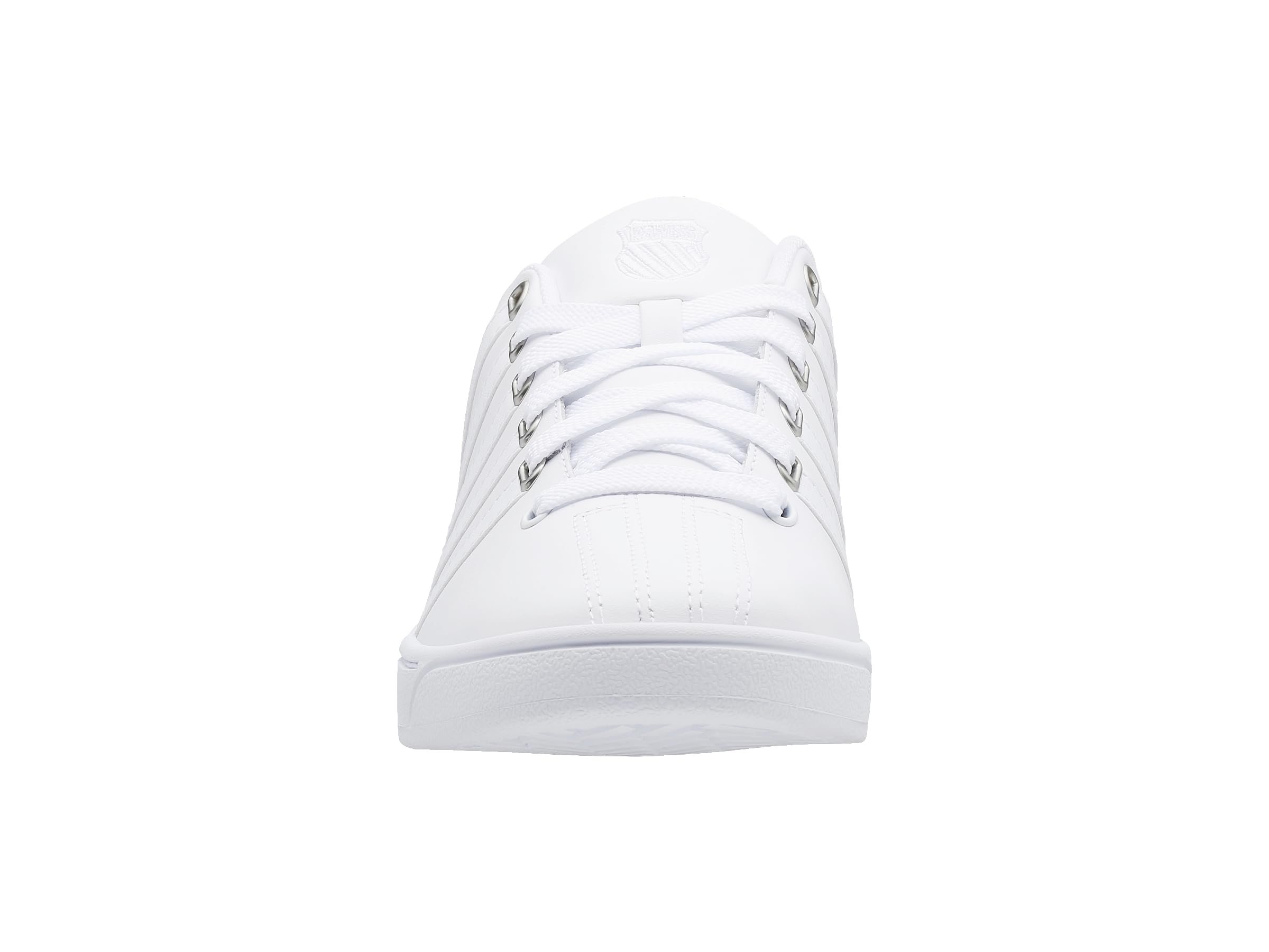 K-Swiss Women's Court Pro II CMF Sneaker, White/Silver, 7.5 M