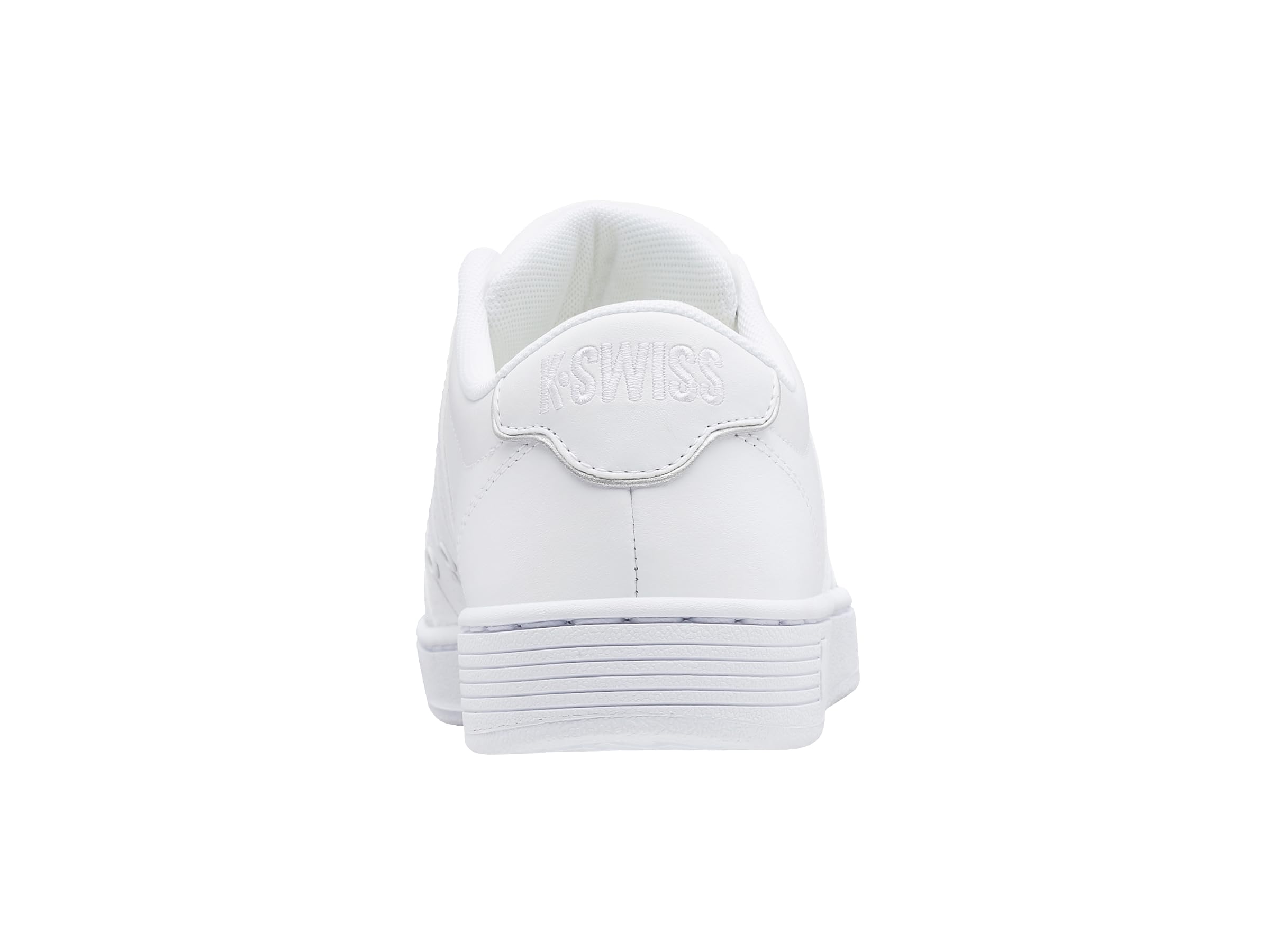 K-Swiss Women's Court Pro II CMF Sneaker, White/Silver, 7.5 M