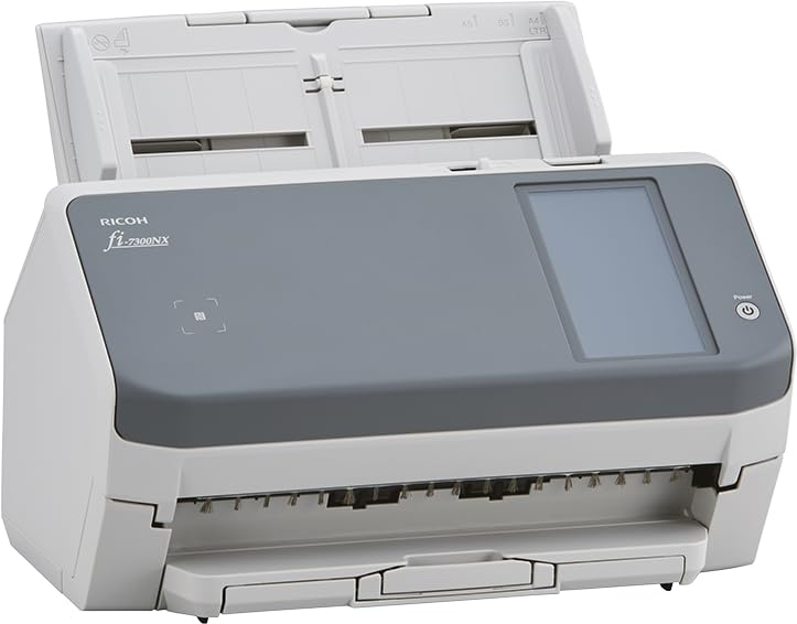 Fujitsu fi-7300NX Professional Network Enabled Document Scanner with Color Touchscreen