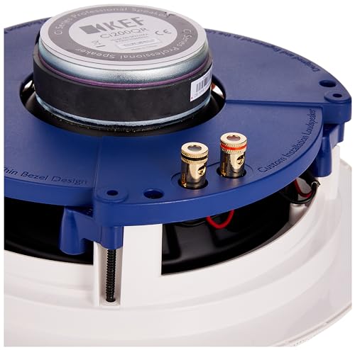 KEF CI200QR Round In-Ceiling Speaker Architectural Loudspeaker (Single)