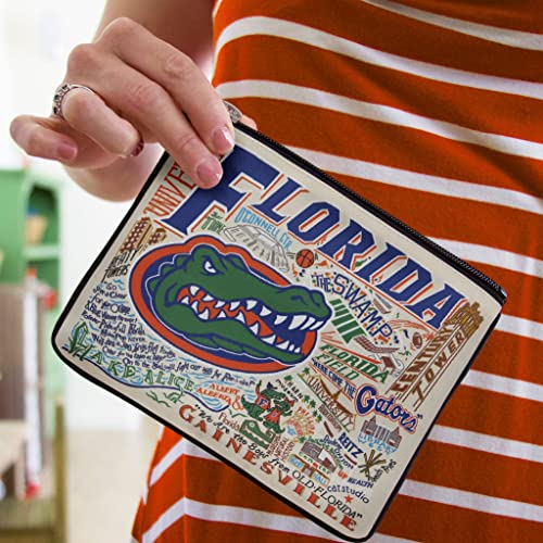 Catstudio University of Florida Collegiate Zipper Pouch Purse | Holds Your Phone, Coins, Pencils, Makeup, Dog Treats, & Tech Tools