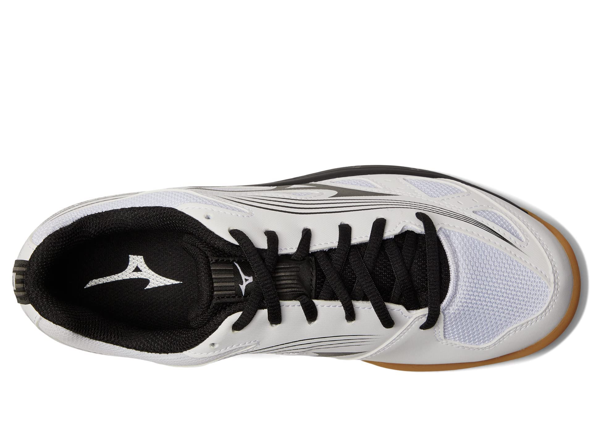 Mizuno womens Cyclone Speed 3 Volleyball Shoe, White/Black, 8 US