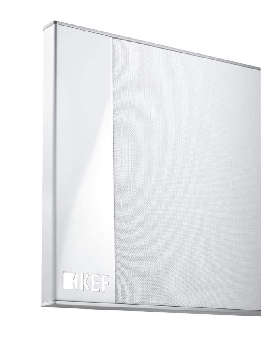 KEF T101CWH Center Channel Speaker - White (Single)