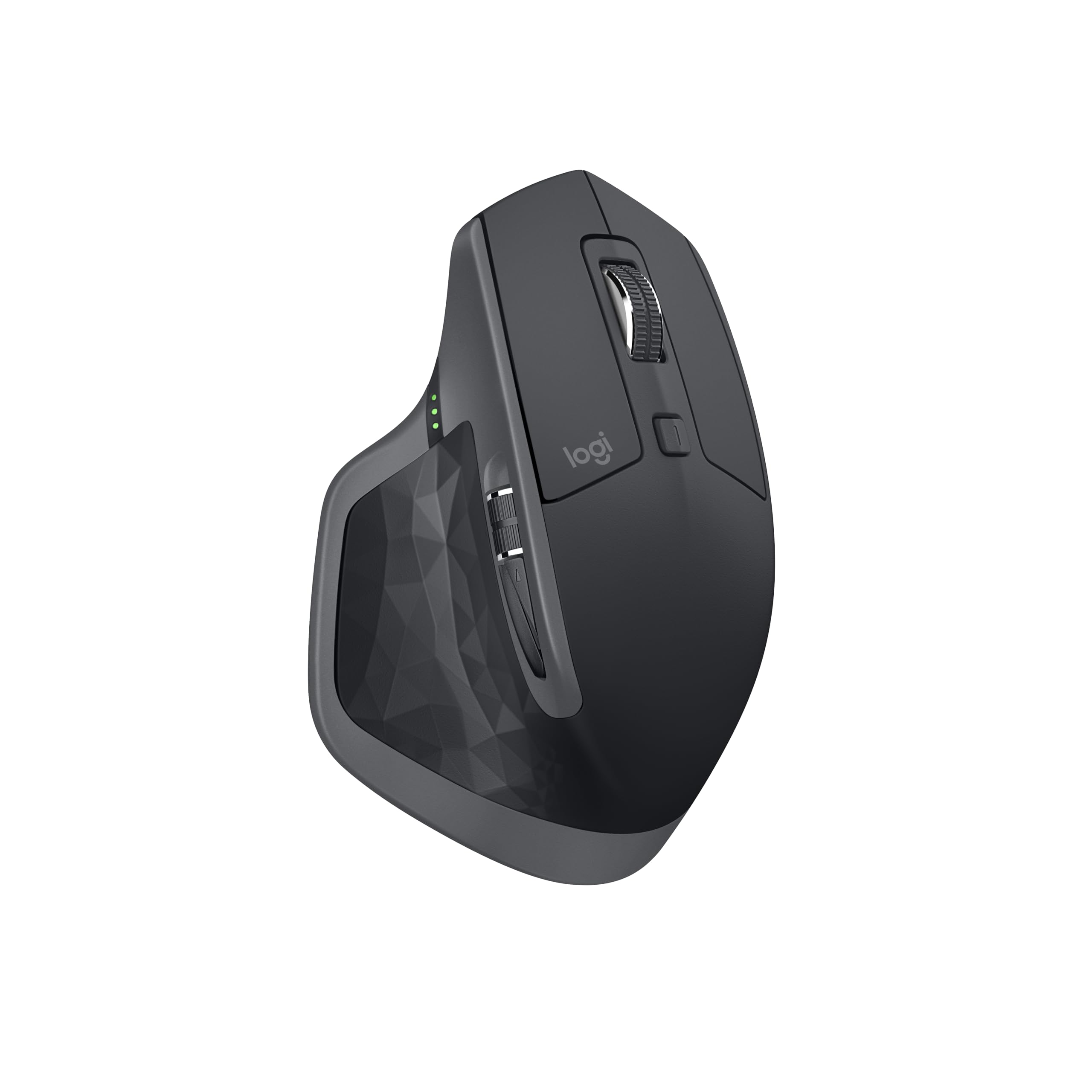 Logitech MX Master 2S Wireless Mouse – Use on Any Surface, Hyper-Fast Scrolling, Ergonomic Shape, Rechargeable, Control Upto 3 Apple Mac and Windows Computers, Graphite (Discontinued by Manufacturer)