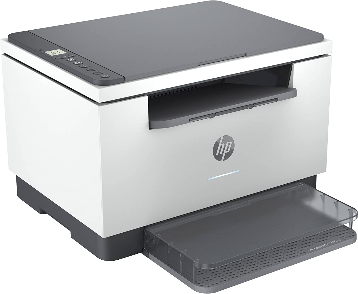 HP Laserjet MFP M234dwe All-in-One Wireless Monochrome Laser Printer, Print Scan Copy - 30 ppm, Up to 600 x 600 dpi, 8.5" x 14", Auto Duplex Printing, Bluetooth, Ethernet, Gray, Cbmou Printer_Cable