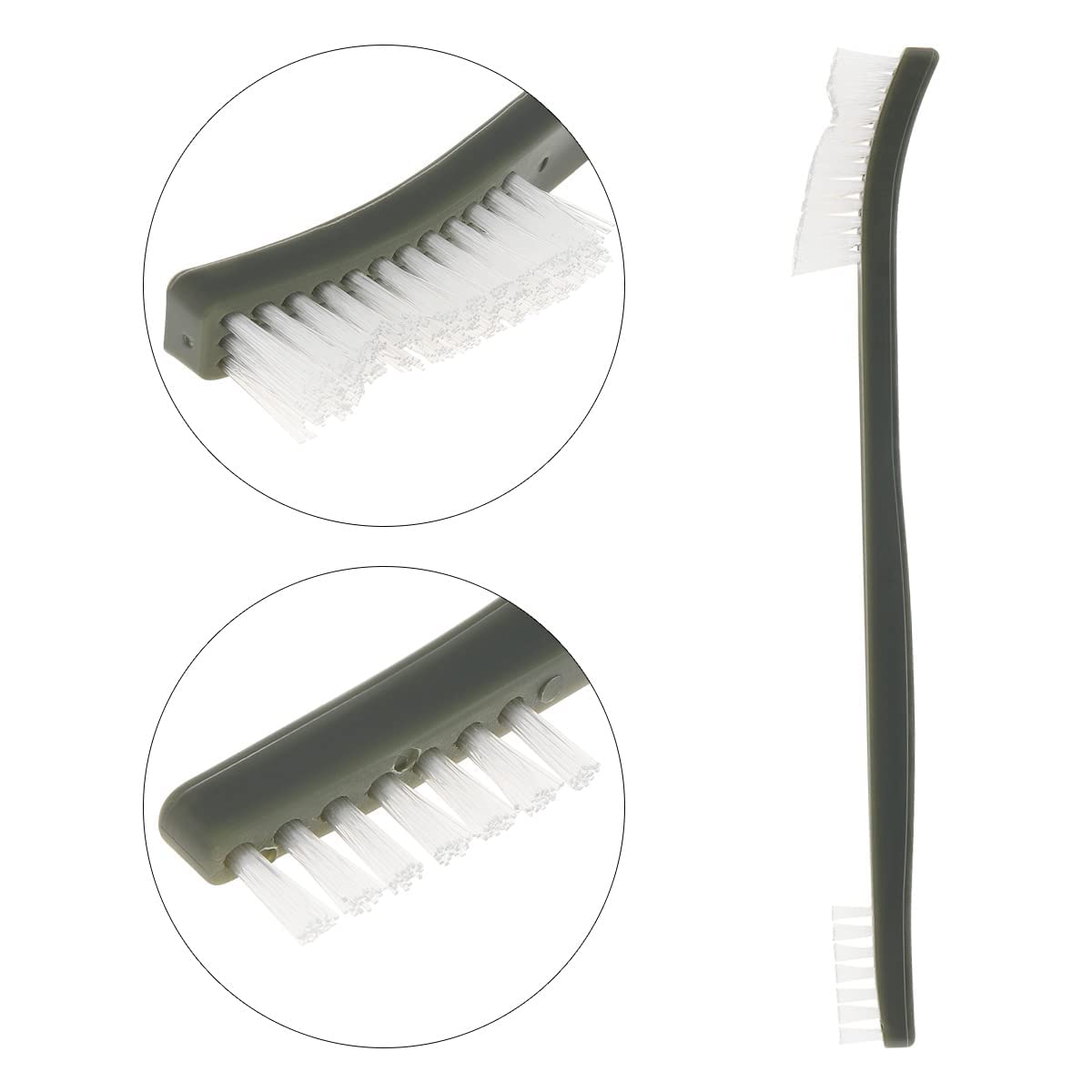 【The Best Deal】OriGlam 3pcs Mini Wire Brush Set, Rust Paint Metal Cleaner, Cleaning Welding Slag and Rust, Handy Steel/Nylon/Brass Brush Set Suitable for Cleaning Paint/Rust/Dirt