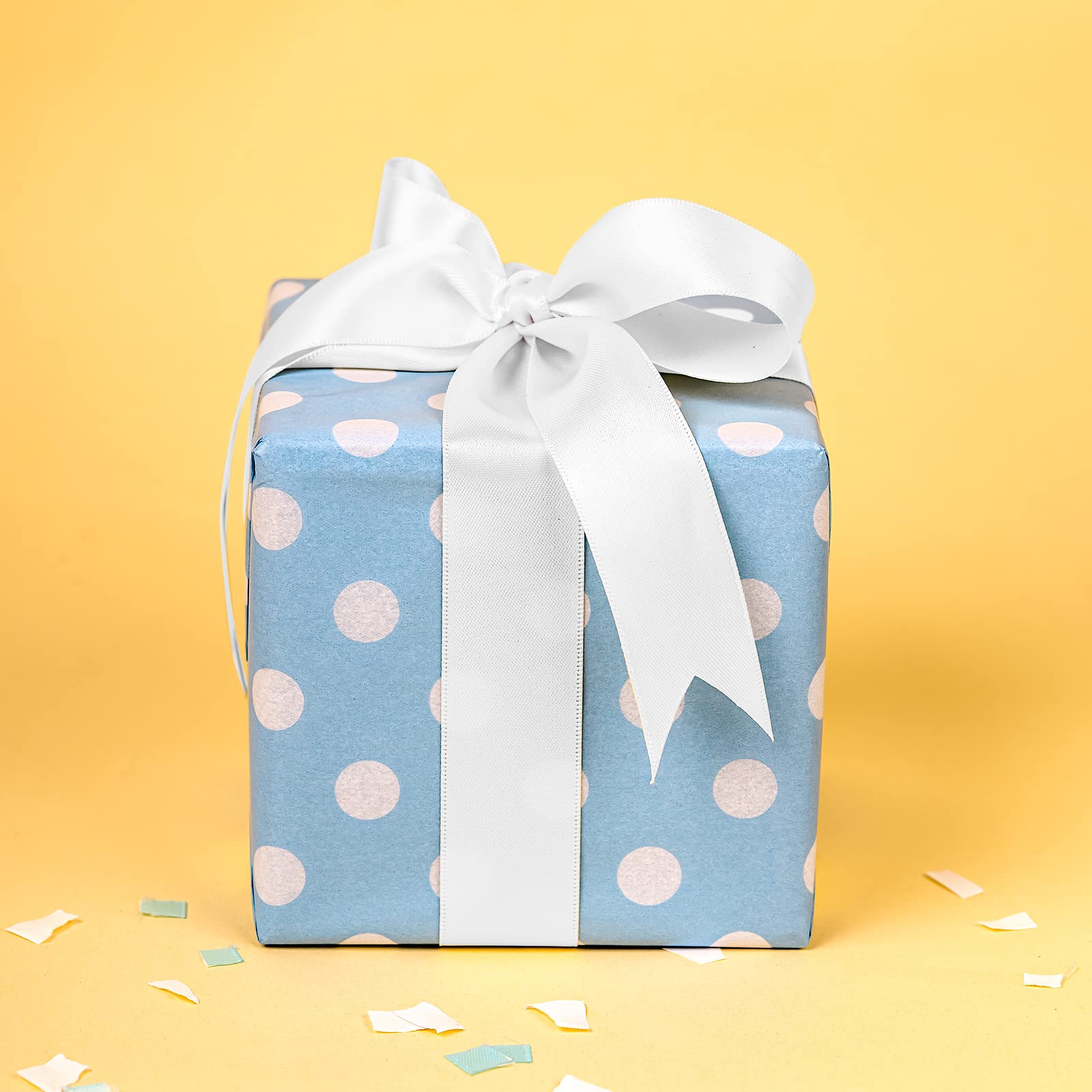 MAYPLUSS Wrapping Tissue Paper - 90 Sheets - Baby Boy Design - 13.7 inch X 19.7 inch Per Sheet