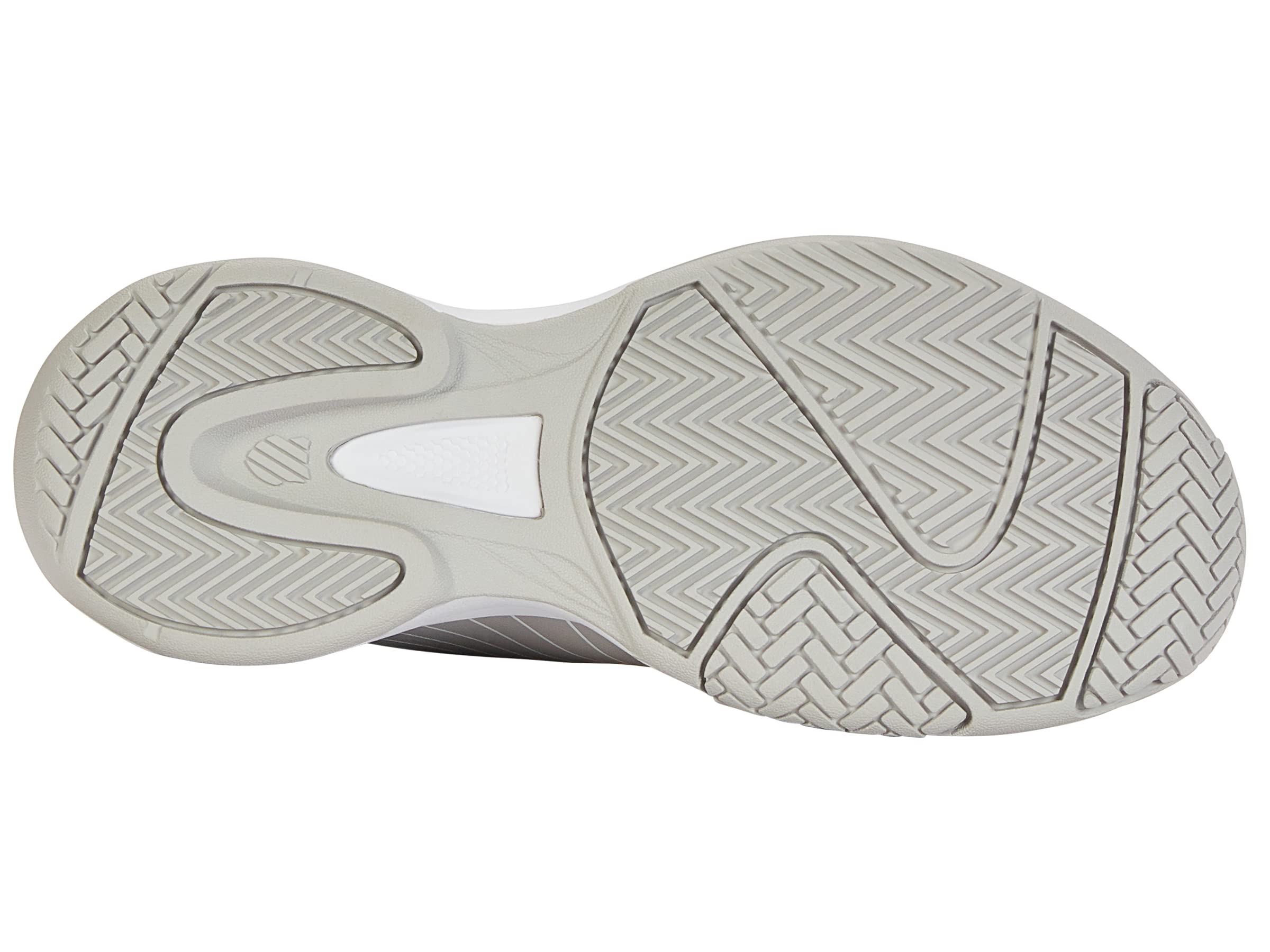 K-Swiss Women's Court Express Pickleball Shoe, Vapor Blue/White/Coral Blush, 8.5 M