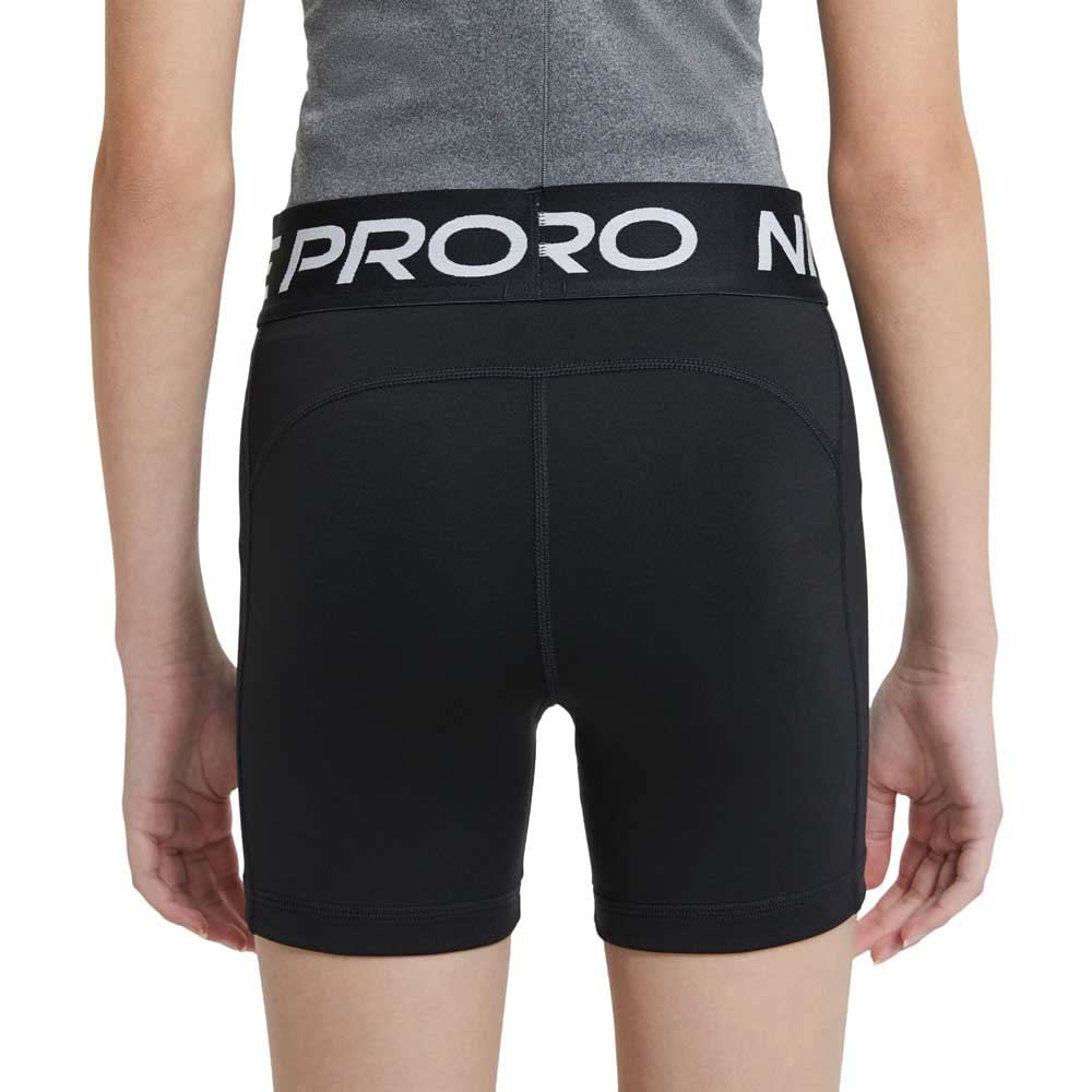 Nike Girls Nikepro 3IN Short DA1033-010 Size S Black/White