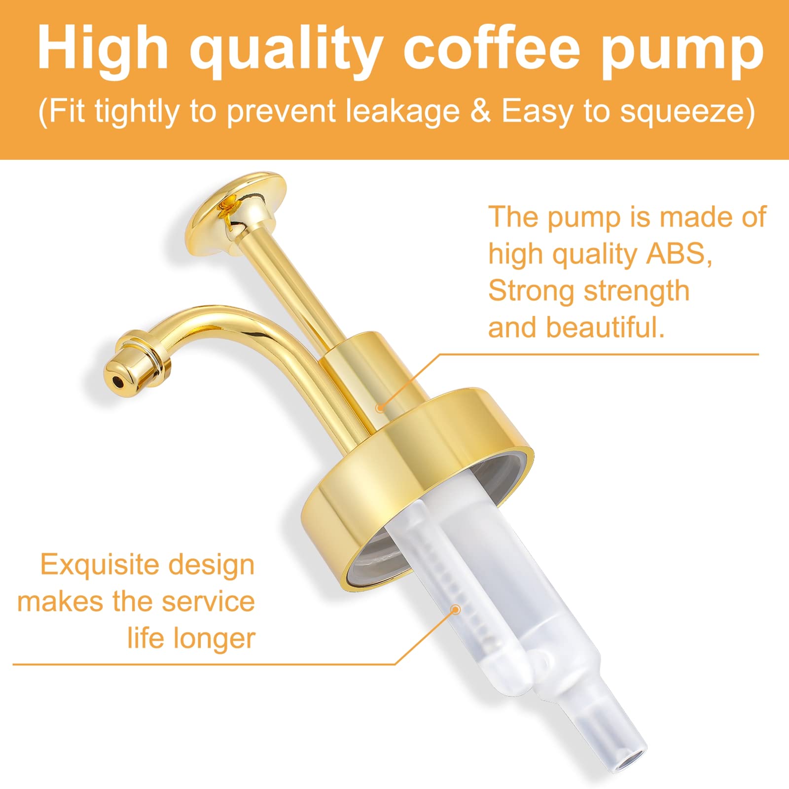 Coffee Syrup Dispenser for Coffee Bar Accessories, Coffee Pump Dispenser, Glass Syrup Bottle Pump, Maple/Coffee Syrup Bottles,18Pcs Coffee Syrup Labels, 17 oz 500 ml, 2 PCS Soap Dispenser Home Decor